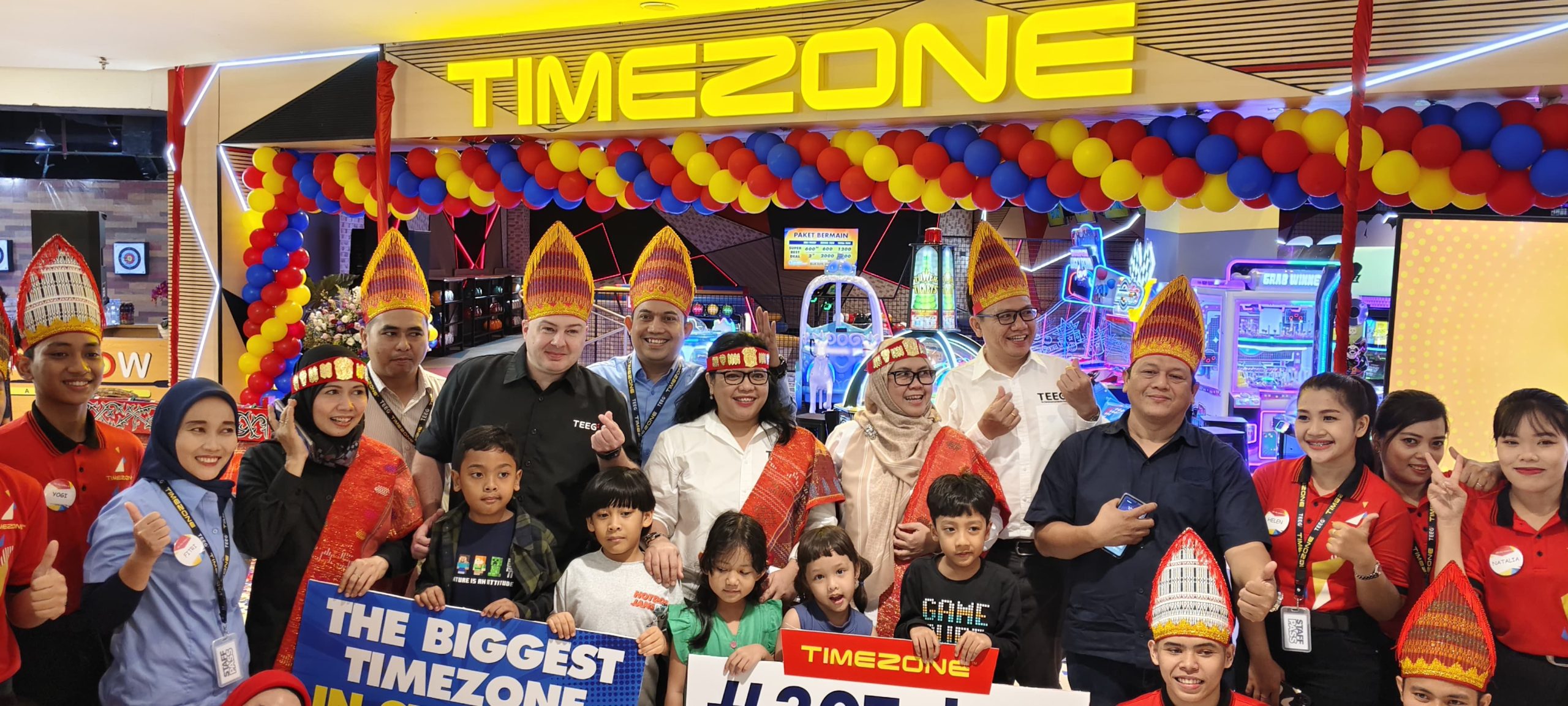 Timezone Terbesar di Sumatera Launching di Sun Plaza, Hadirkan ...